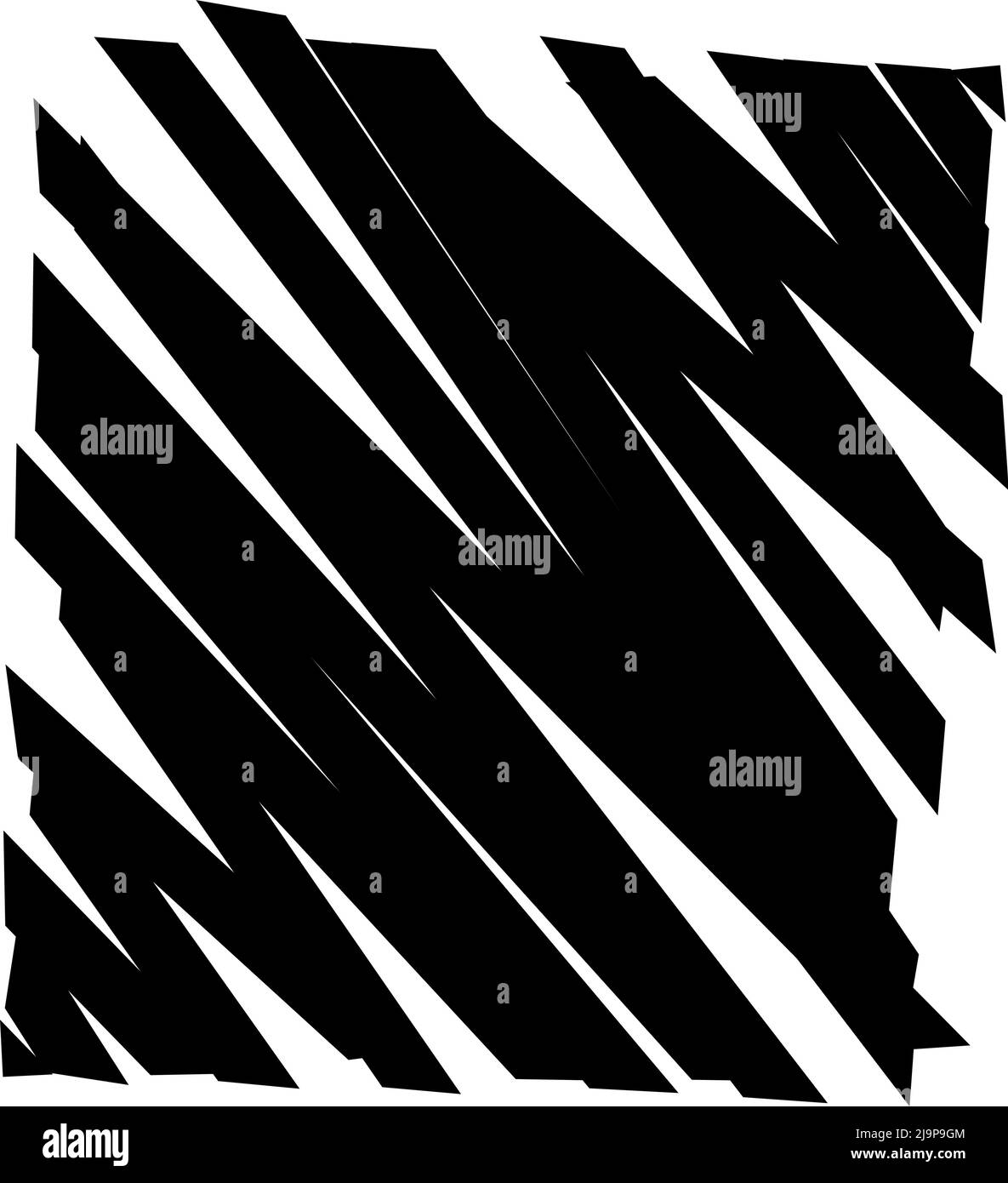 Slit, slash, fracture texture effect element. Stock vector illustration ...