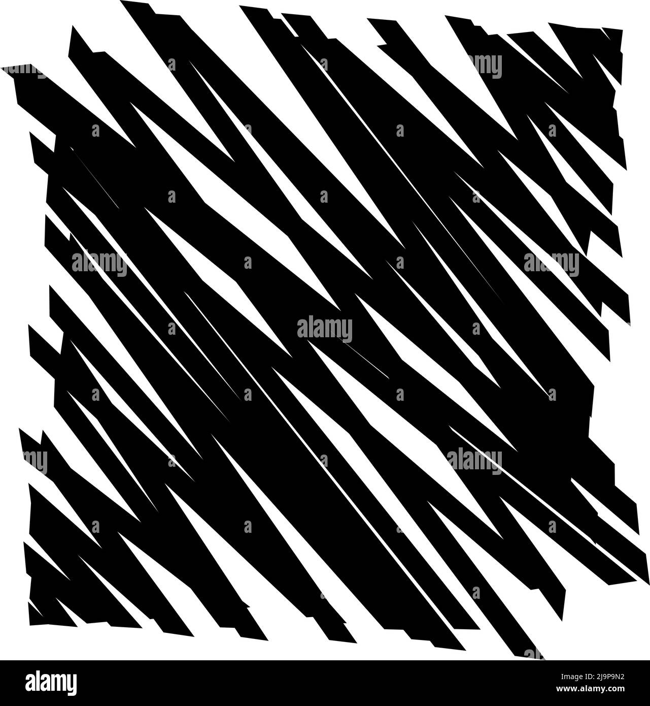 Slit, slash, fracture texture effect element. Stock vector illustration ...