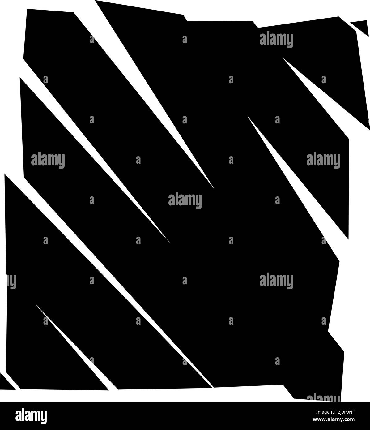 Slit, slash, fracture texture effect element. Stock vector illustration ...