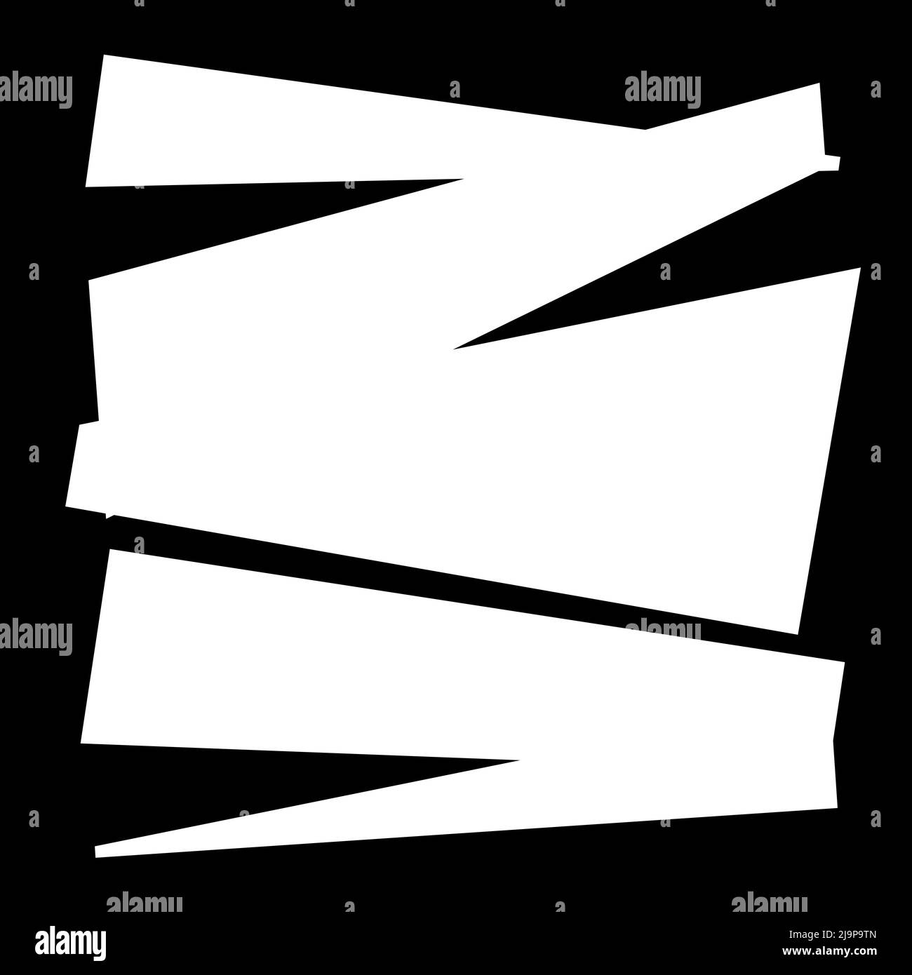 Slit, slash, fracture texture effect element. Stock vector illustration ...