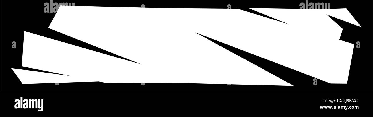 Slit, slash, fracture texture effect element. Stock vector illustration ...