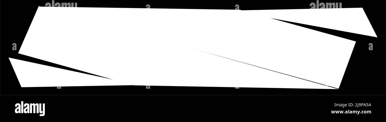 Slit, slash, fracture texture effect element. Stock vector illustration ...