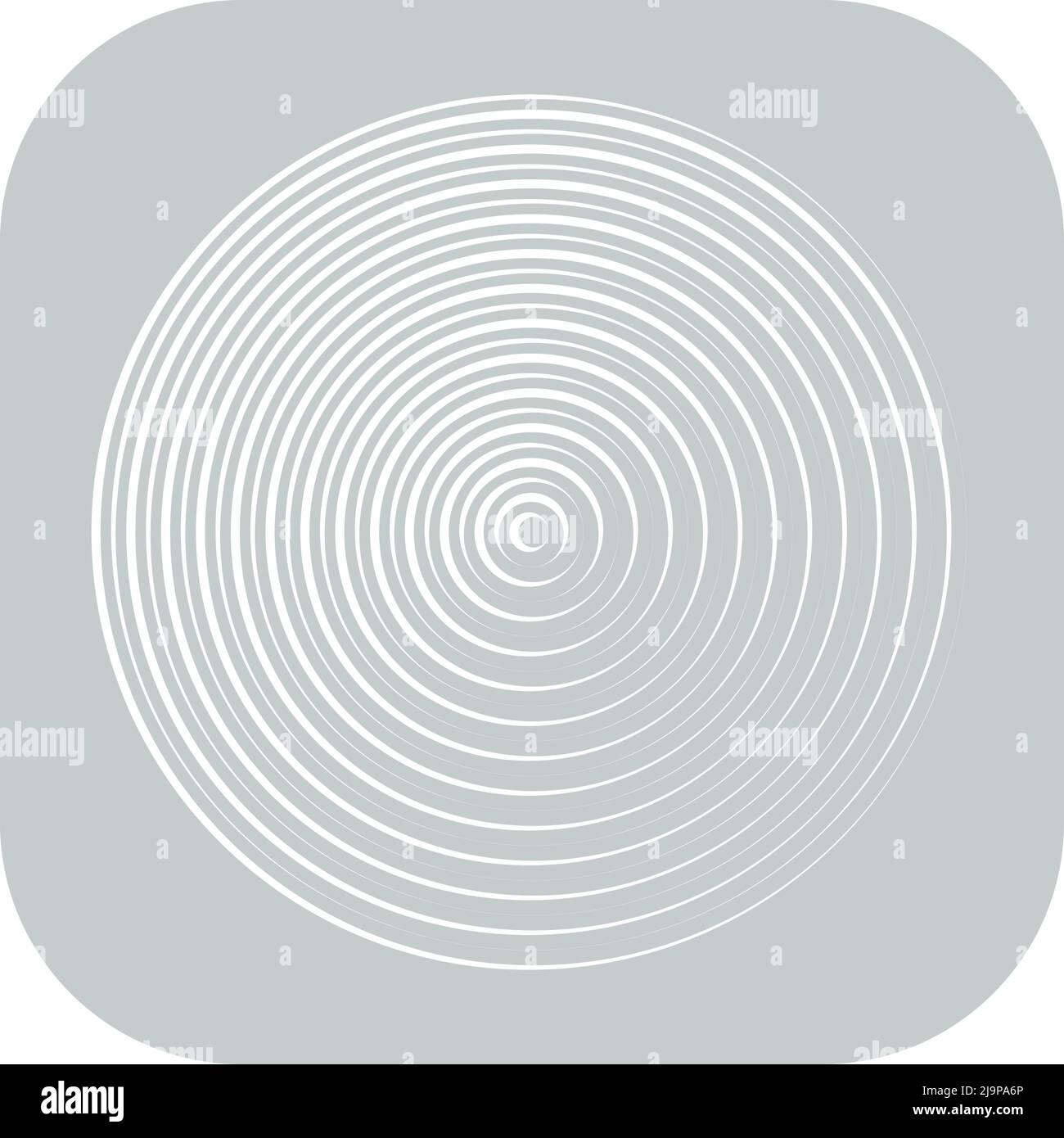 Converging radial, circular lines element. Stock vector illustration ...