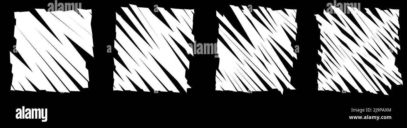 Slit, slash, fracture texture effect element. Stock vector illustration ...