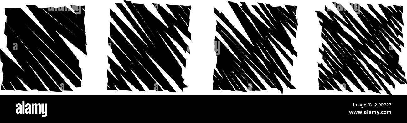 Slit, slash, fracture texture effect element. Stock vector illustration ...