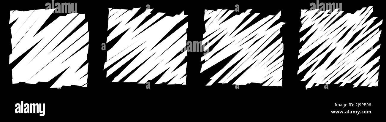 Slit, slash, fracture texture effect element. Stock vector illustration ...