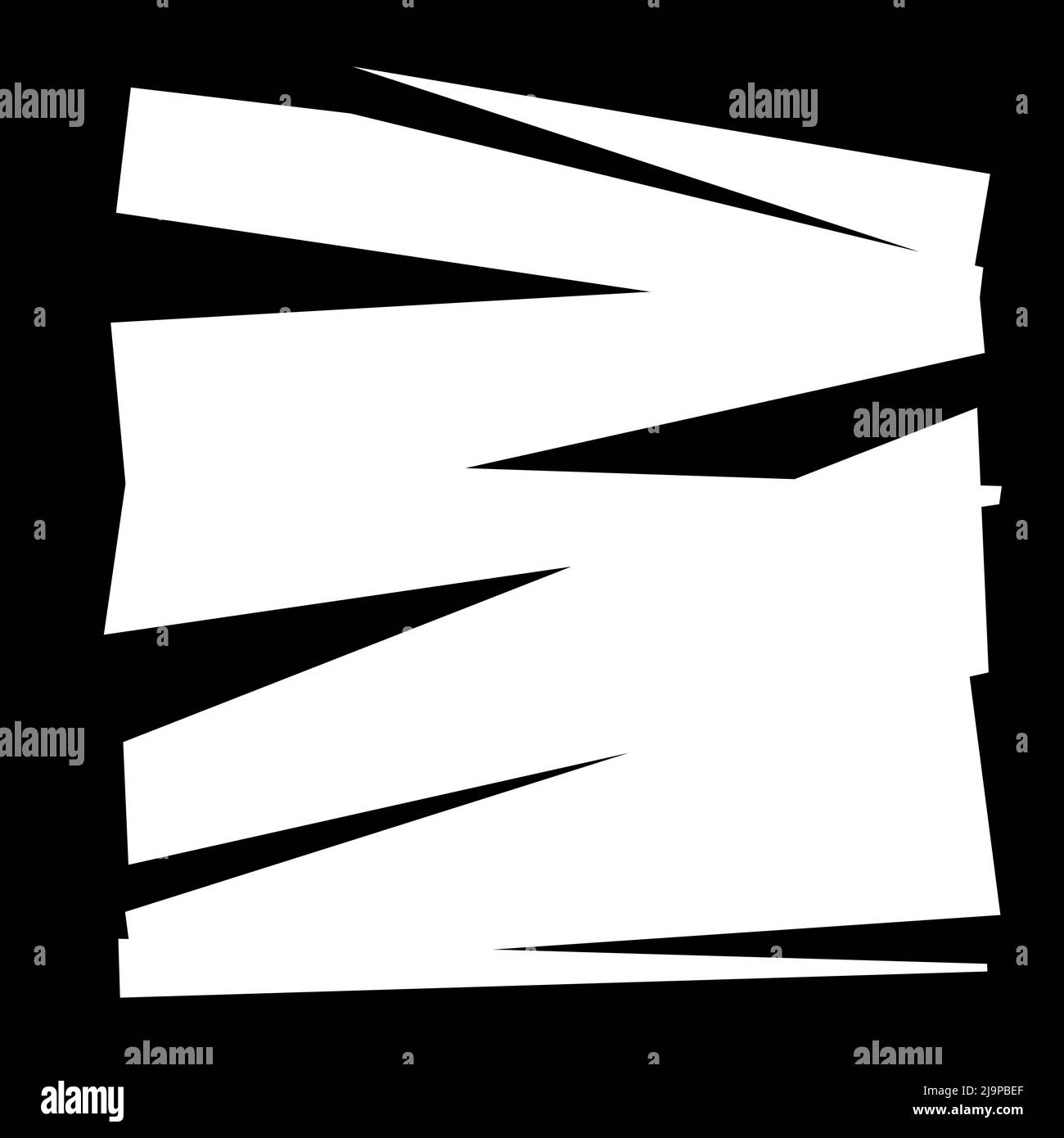 Slit, slash, fracture texture effect element. Stock vector illustration ...