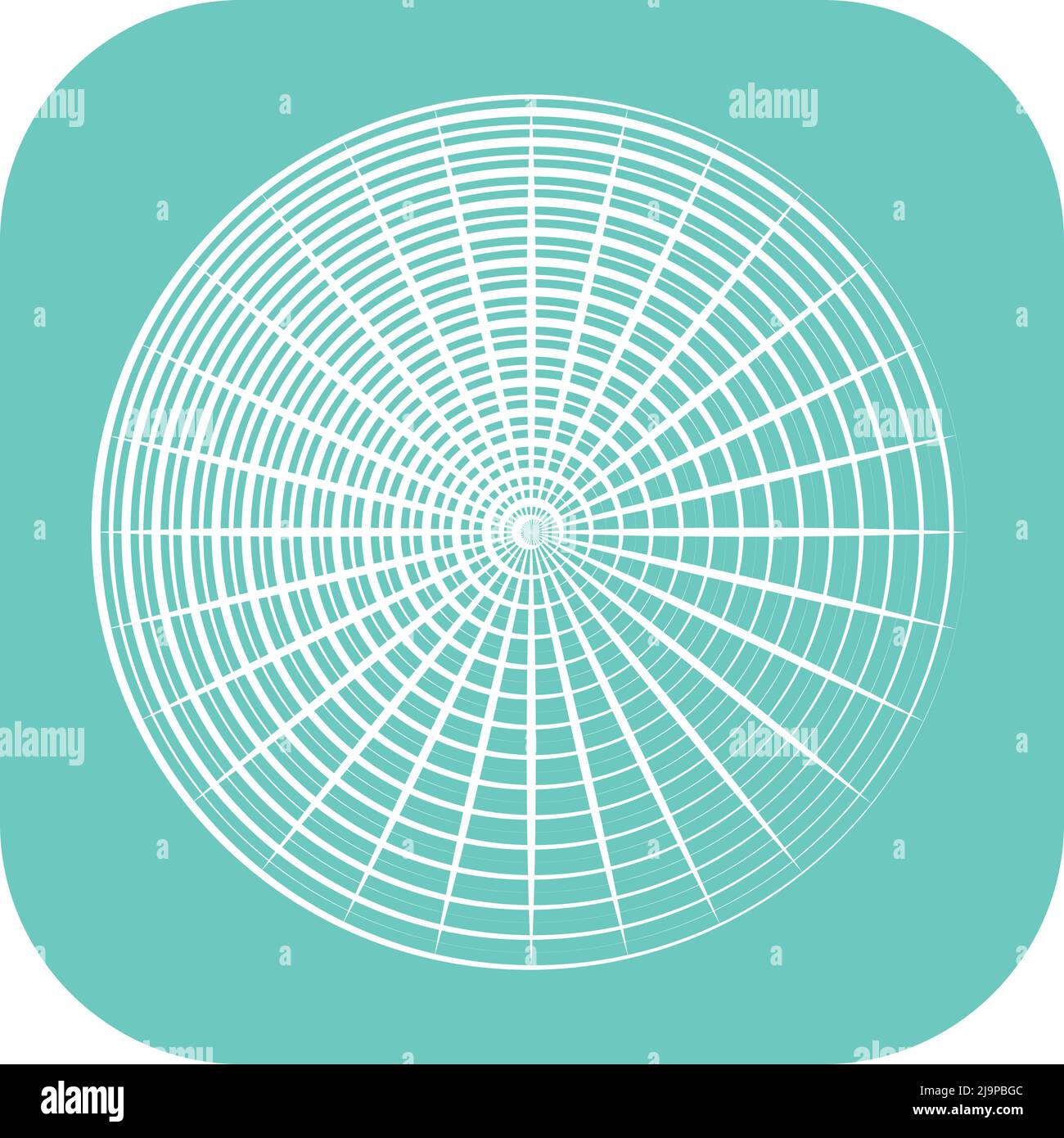 Converging radial, circular lines element. Stock vector illustration ...