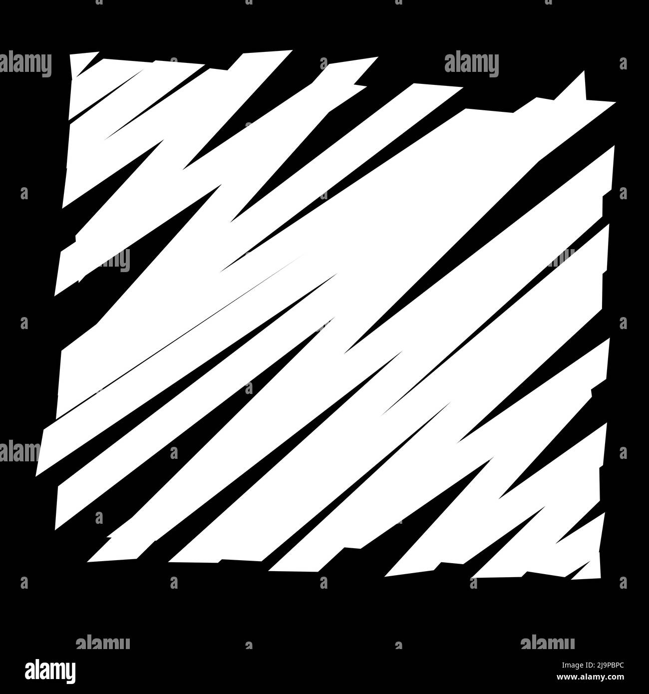 Slit, slash, fracture texture effect element. Stock vector illustration ...