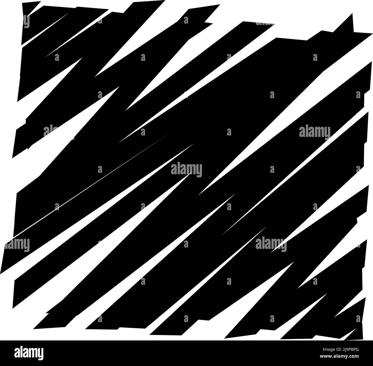 Slit, slash, fracture texture effect element. Stock vector illustration ...