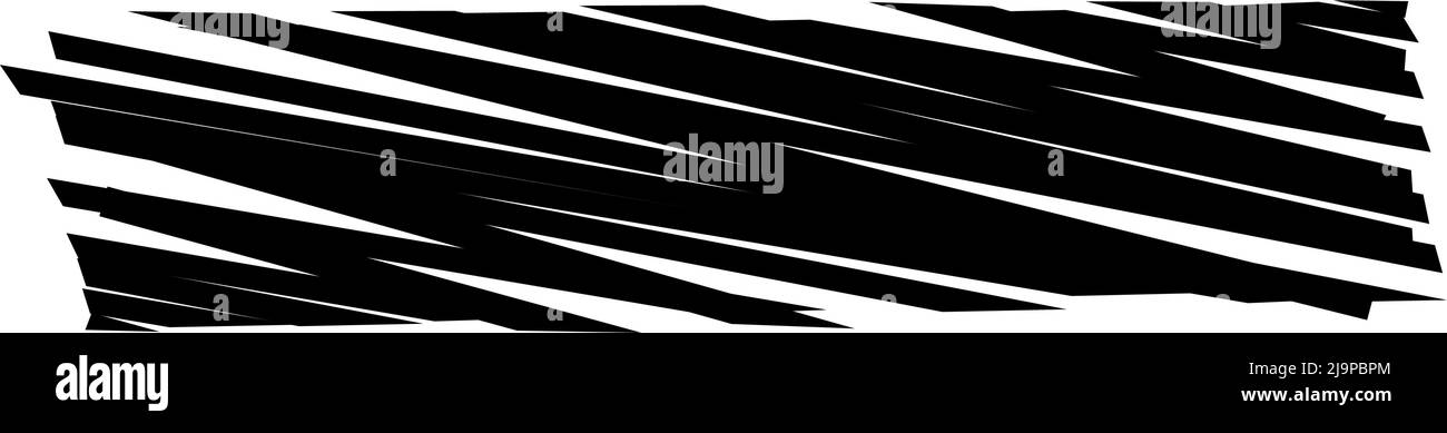 Slit, slash, fracture texture effect element. Stock vector illustration ...