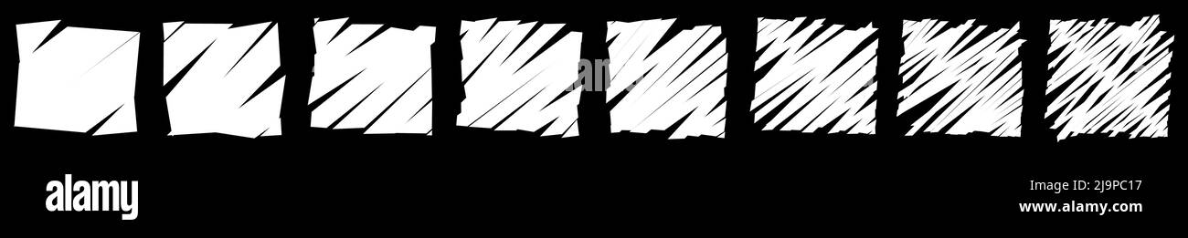 Slit, slash, fracture texture effect element. Stock vector illustration ...