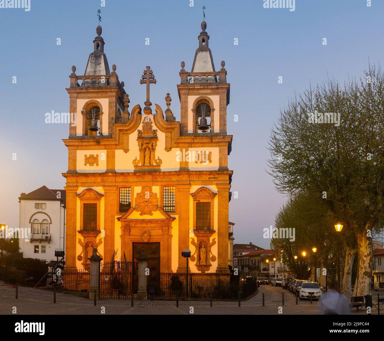 Church of Sao Pedro, Vila Real, Portugal Stock Photo - Alamy