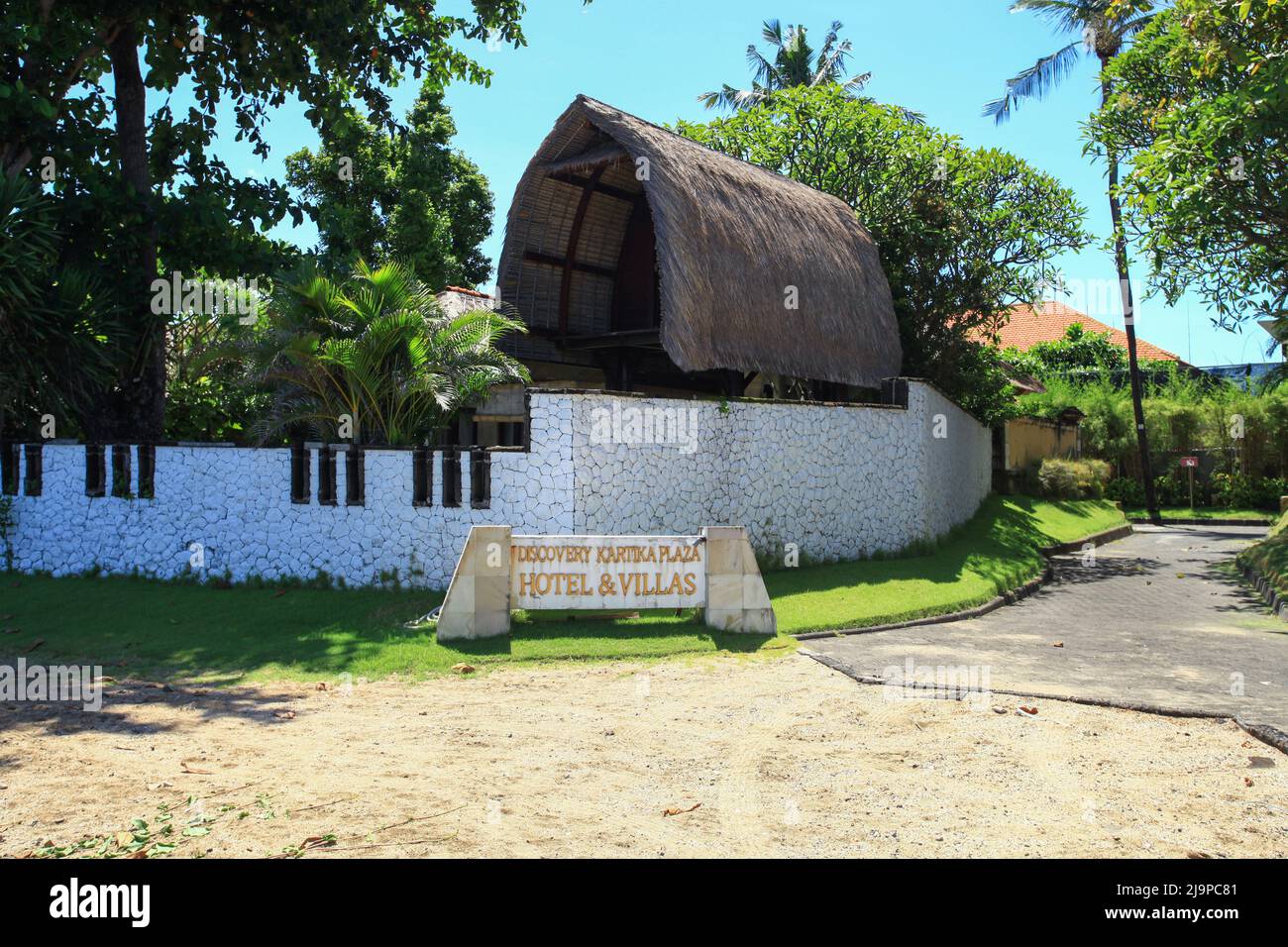 Exotic villas at the Discovery Kartika Plaza hotel in Kuta, Bali ...