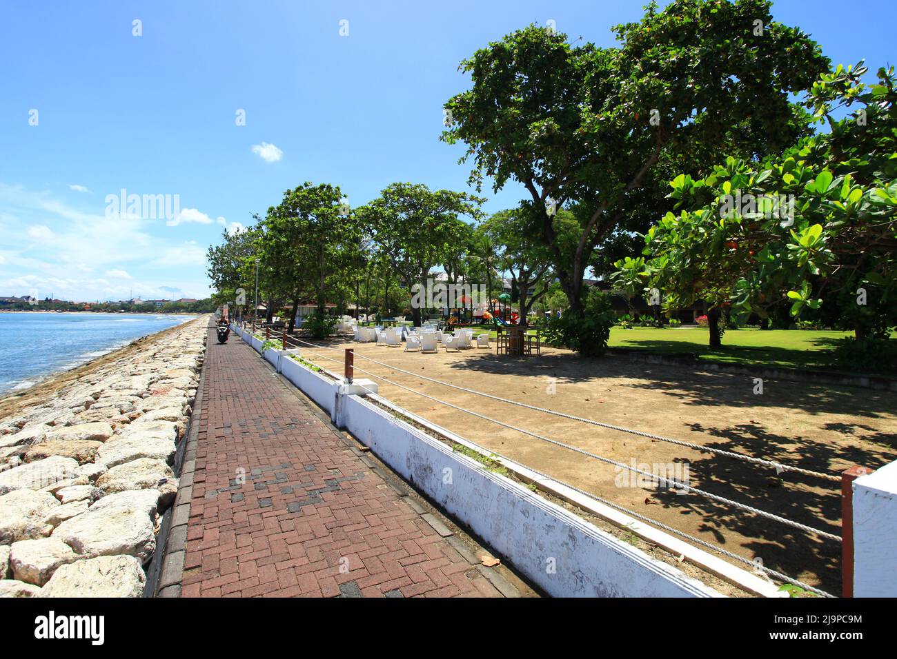 The Kuta Beach Path in Kuta, Bali, Indonesia Stock Photo - Alamy