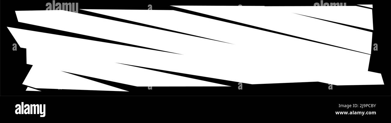 Slit, slash, fracture texture effect element. Stock vector illustration ...