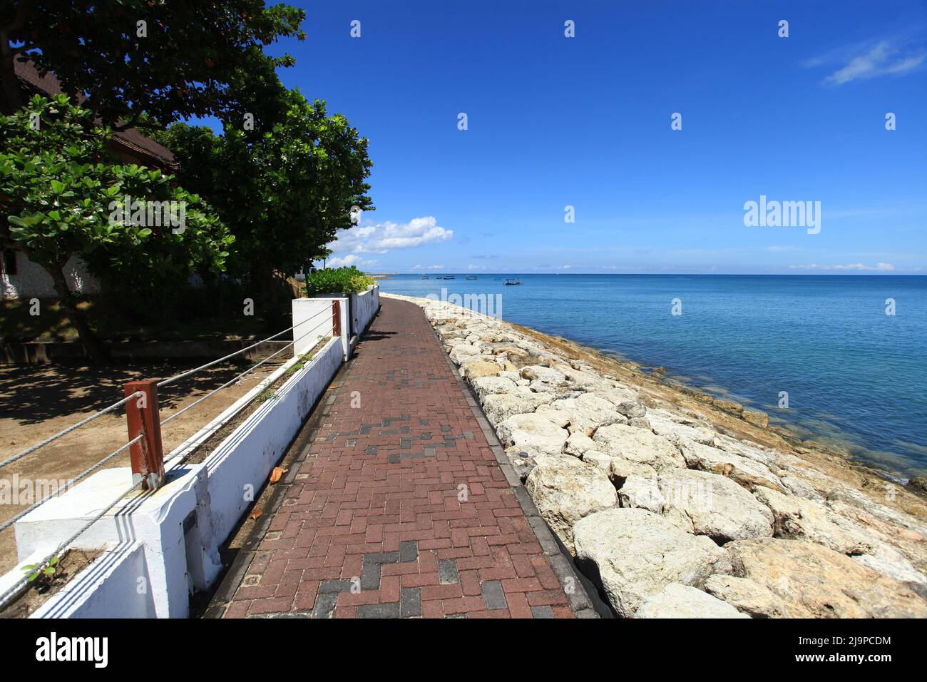 The Kuta Beach Path in Kuta, Bali, Indonesia Stock Photo - Alamy