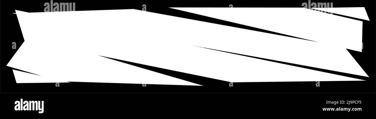 Slit, slash, fracture texture effect element. Stock vector illustration ...