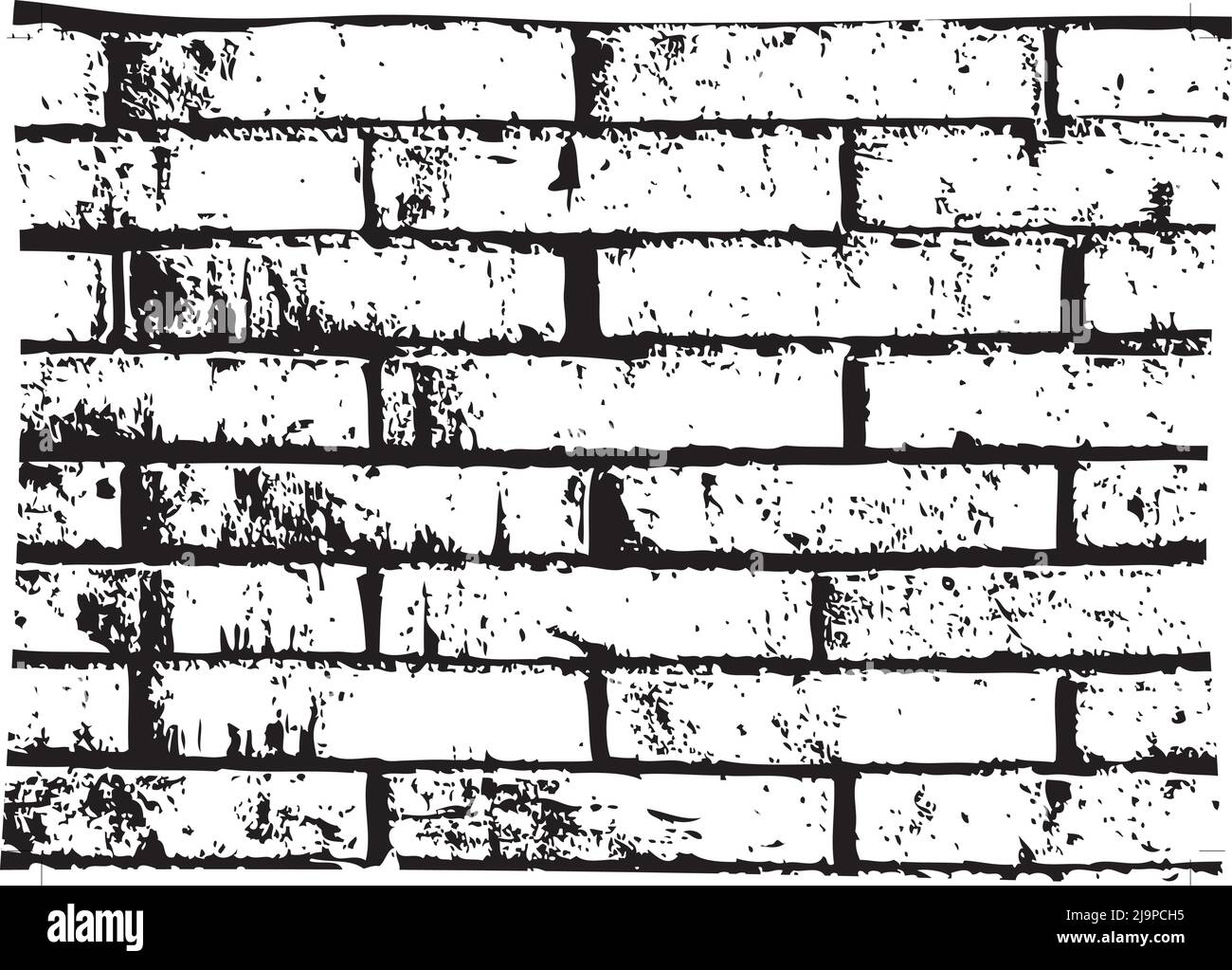 Brick wall, background vector illustration Stock Vector Image & Art - Alamy