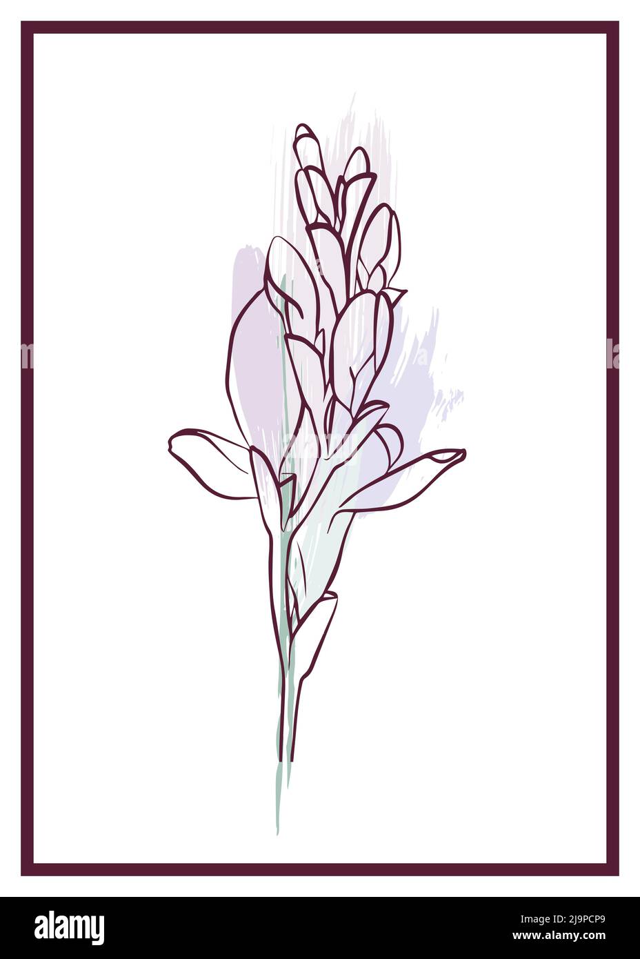 A modern universal art poster. Suitable for greeting cards,posters ...