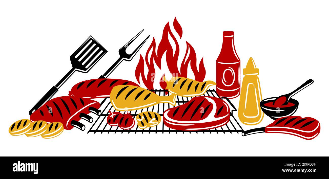 Bbq Restaurant Clipart