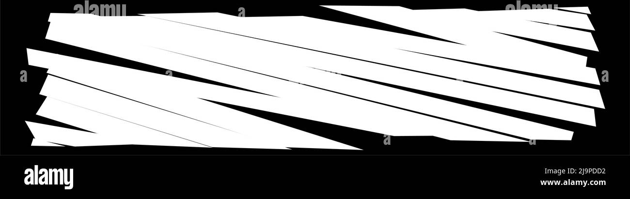 Slit, slash, fracture texture effect element. Stock vector illustration ...