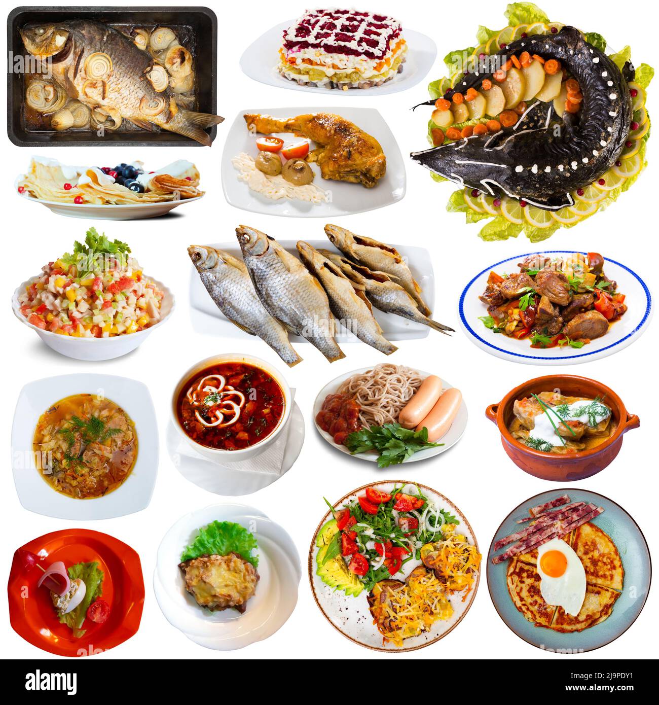 Traditional russian pork beef Cut Out Stock Images & Pictures - Alamy