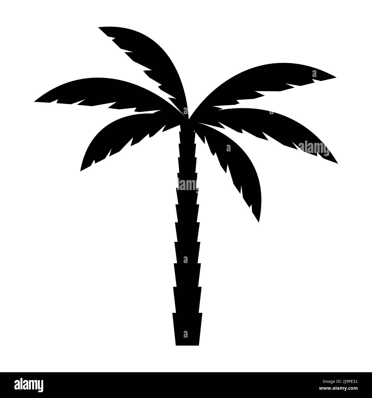 Palm tree icon. Symbol for website design, logo, app, UI. Vector ...