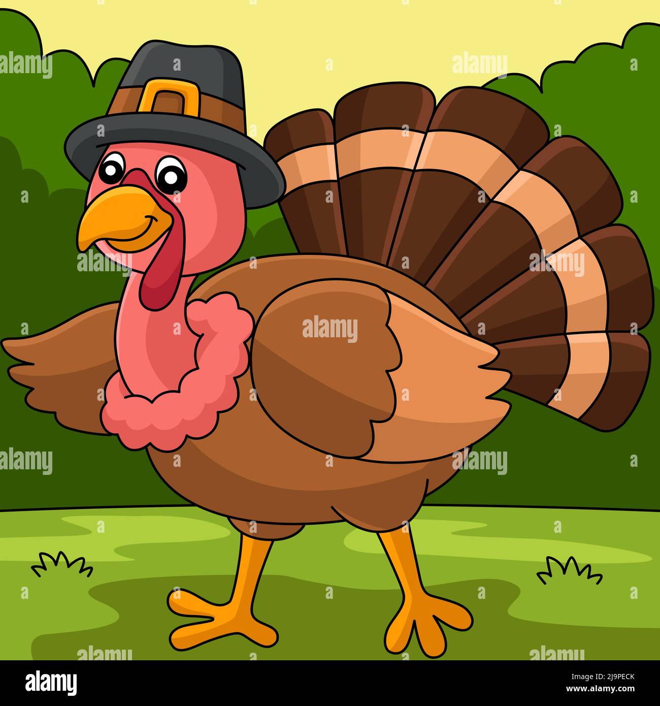 Cute Pilgrim Hat Clipart