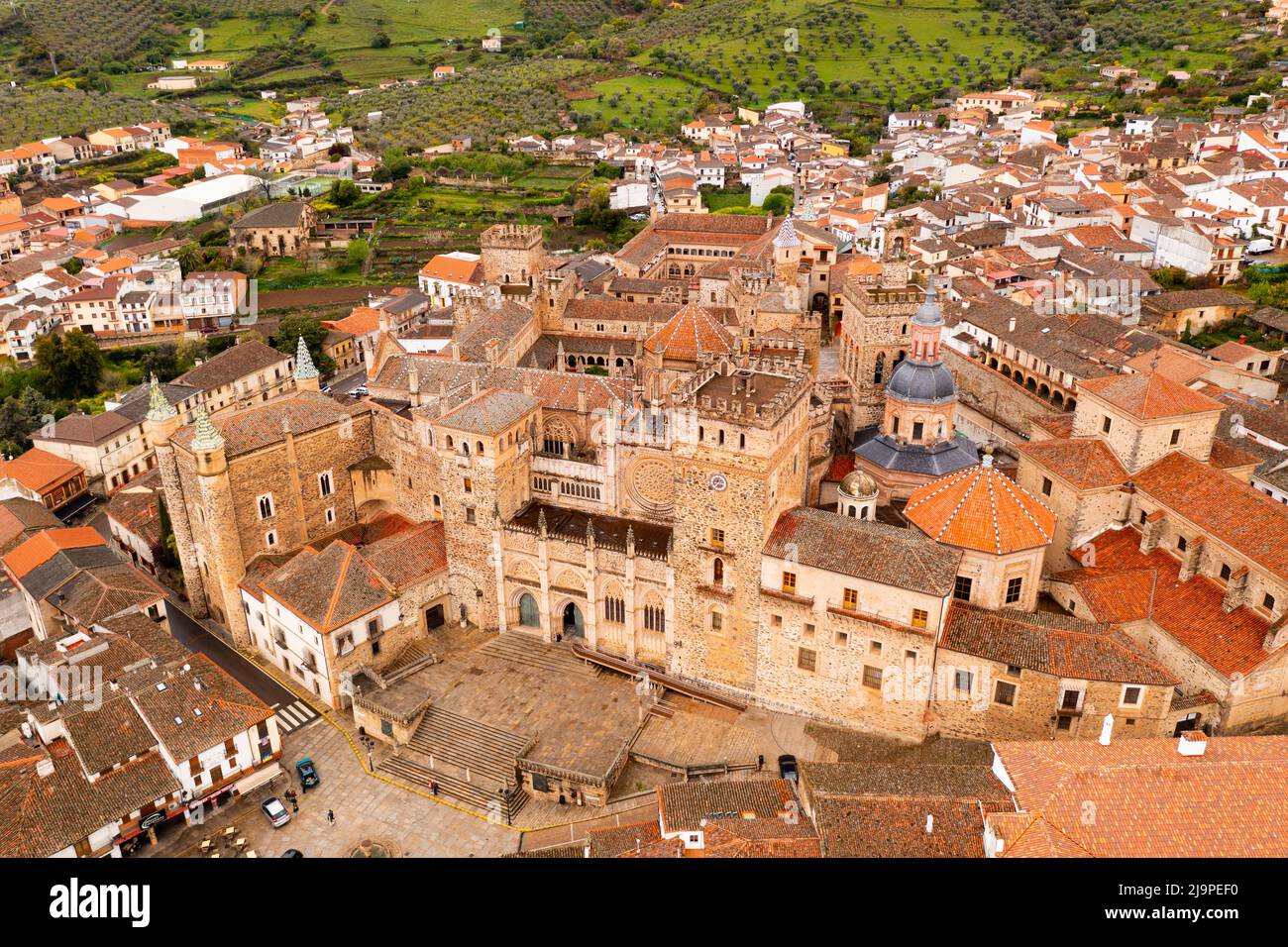 Royal monastery of saint mary of guadalupe hi-res stock photography and ...