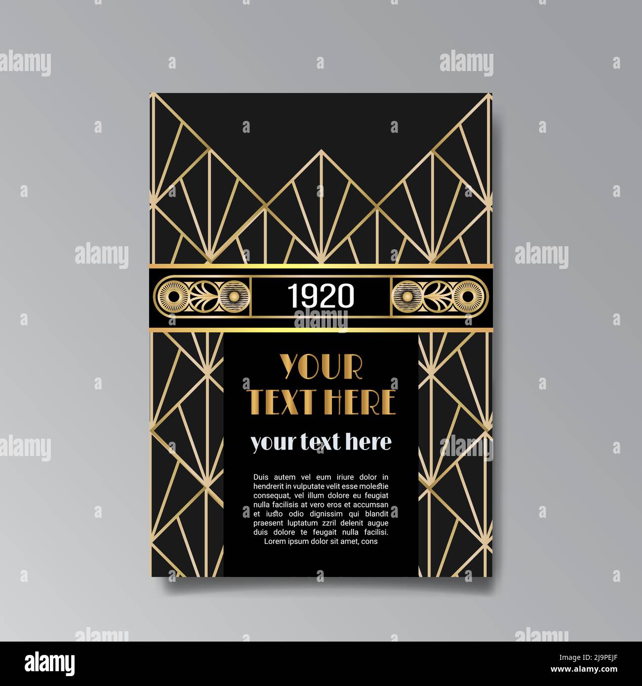 Great Gatsby Design Template