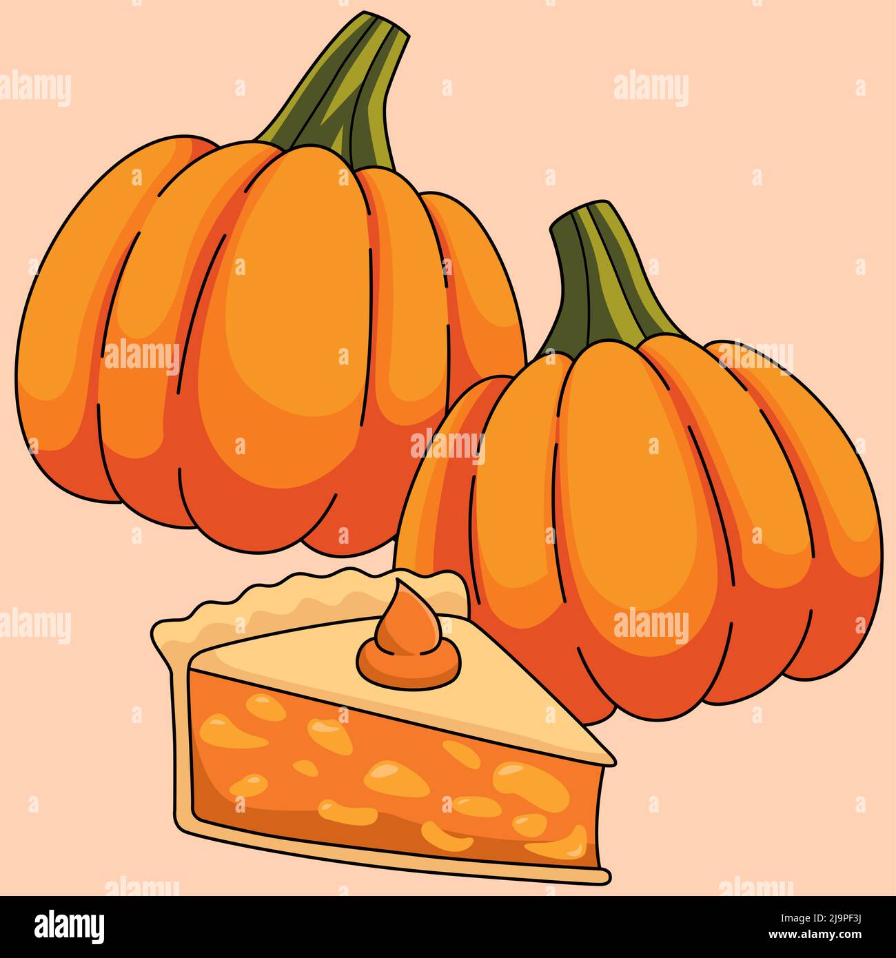 Cartoon pie hi-res stock photography and images - Alamy