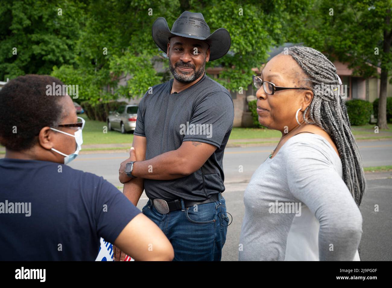 Rome, Georgia, USA. 24th May, 2022. Marcus Flowers, Democratic ...