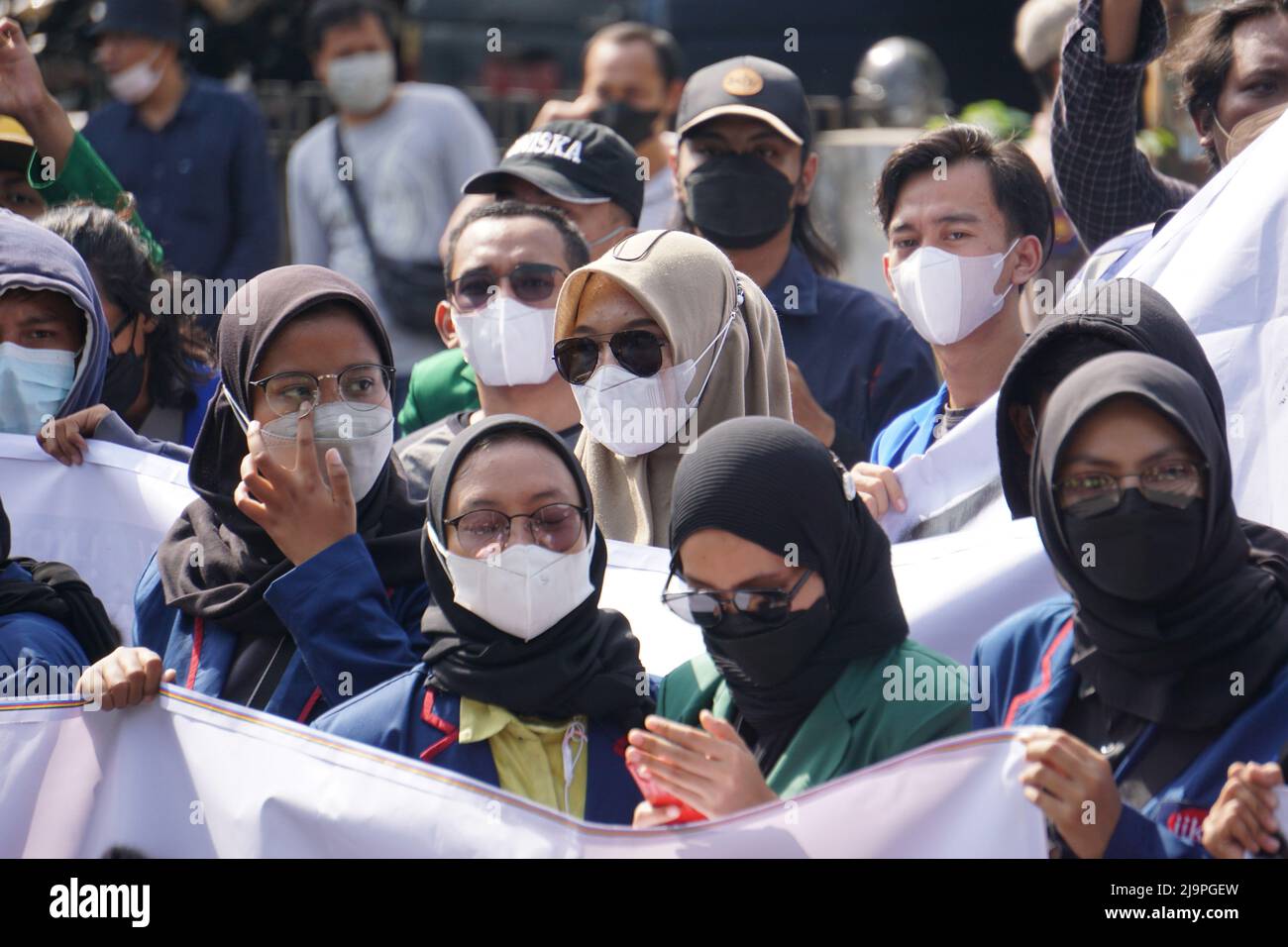 Kediri, East Java, Indonesia - April 18th, 2022 : Indonesian students ...