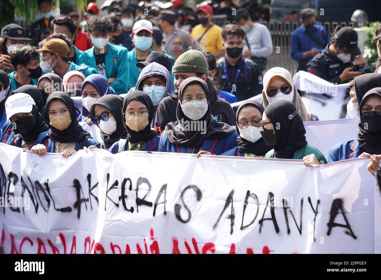 Kediri, East Java, Indonesia - April 18th, 2022 : Indonesian students ...