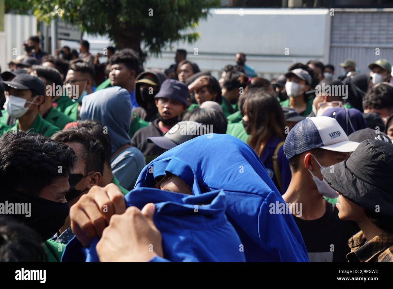 Kediri, East Java, Indonesia - April 18th, 2022 : Indonesian students ...