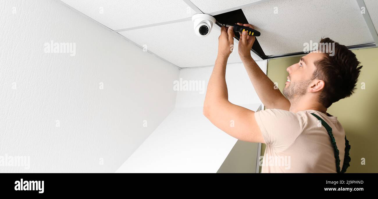 Installing smart home remote hi-res stock photography and images - Alamy