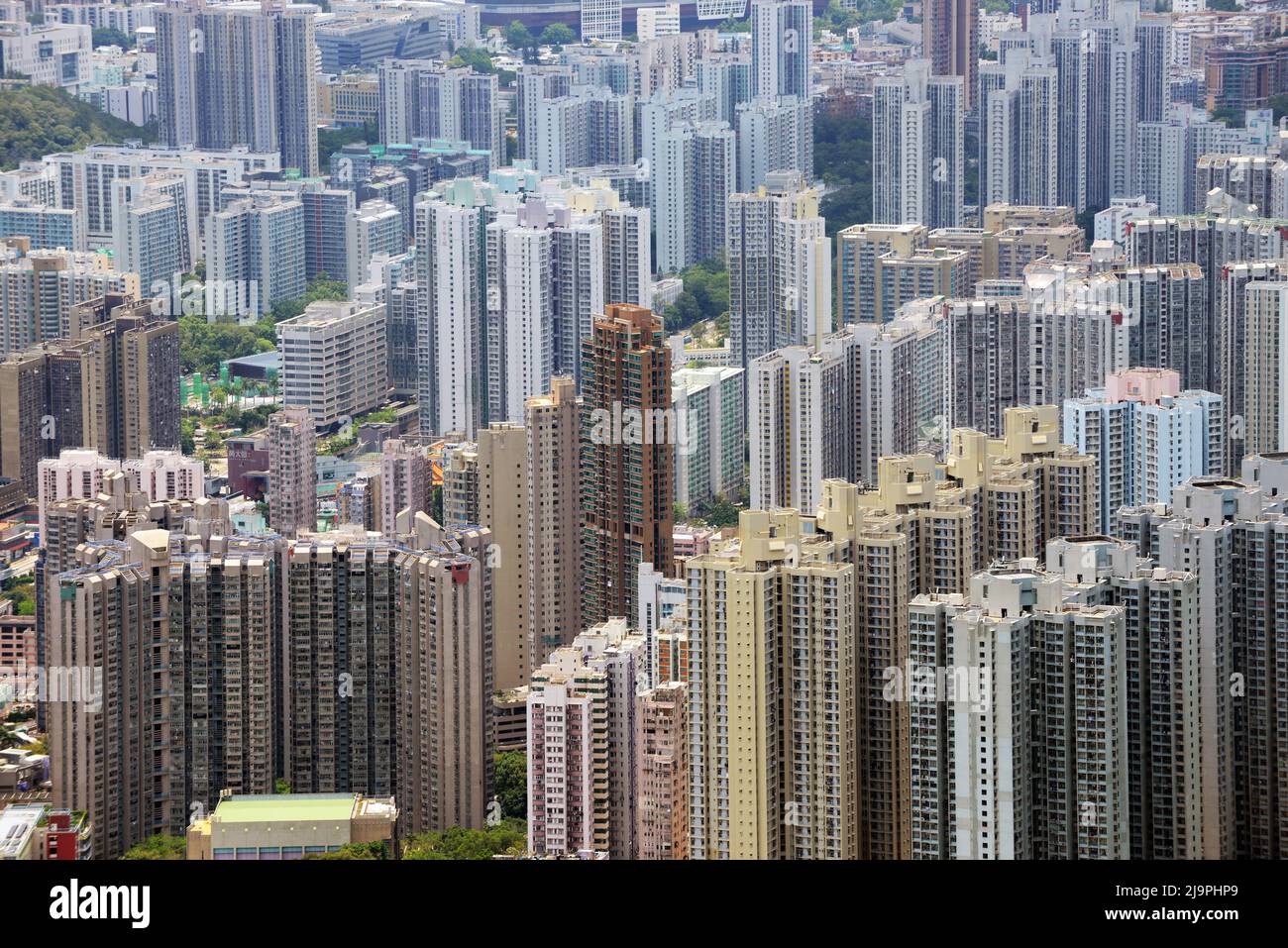 Urban jungle. Kowloon, Hong Kong Stock Photo - Alamy