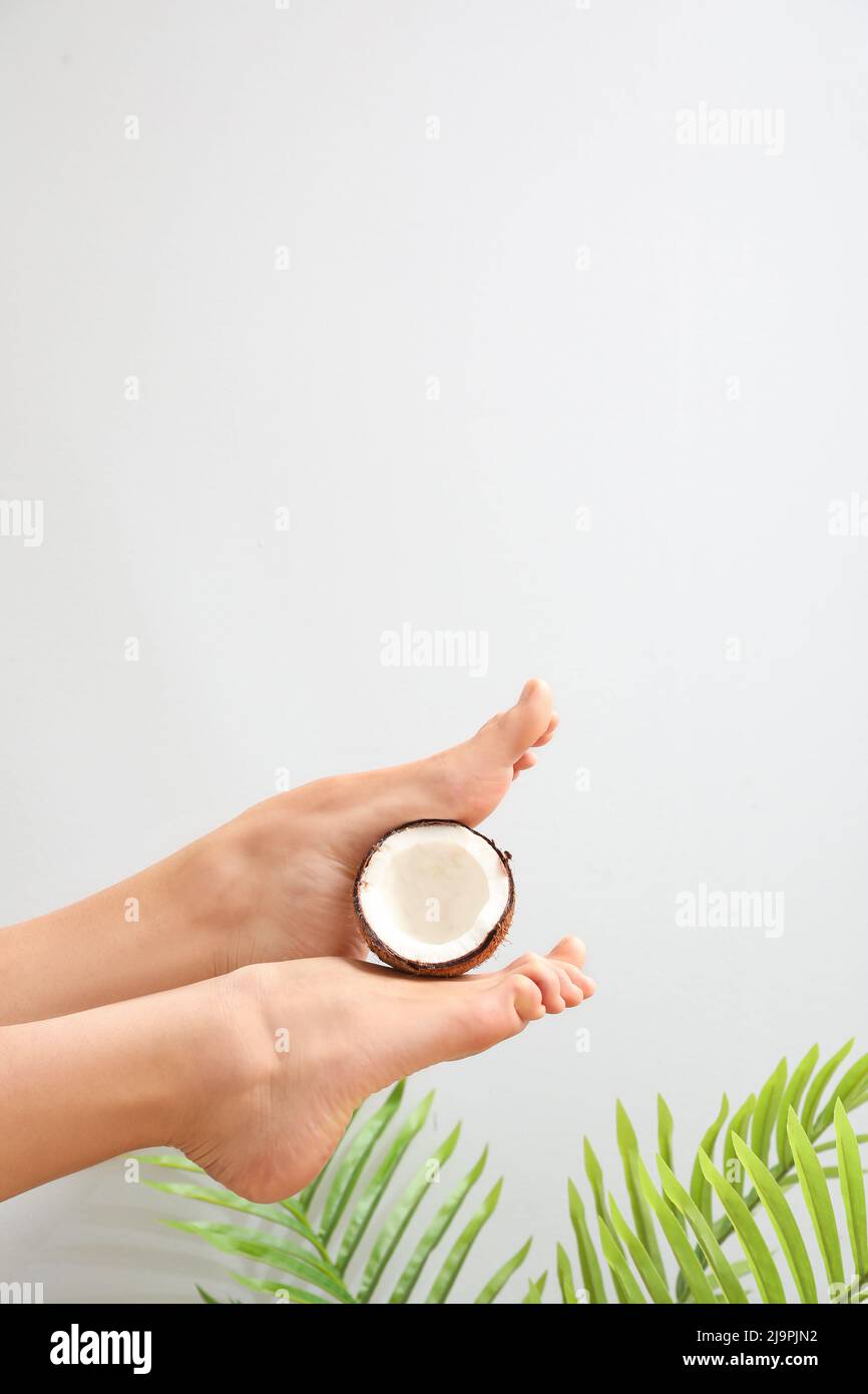 Benefits of coconut leaves hi-res stock photography and images - Alamy