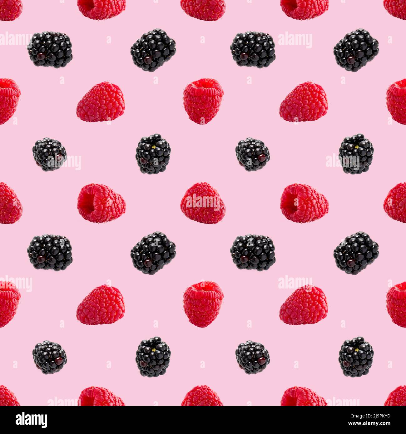 Seamless pattern with raspberry and bramble. pattern for package design ...
