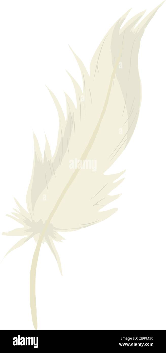 white feather icon Stock Vector Image & Art - Alamy