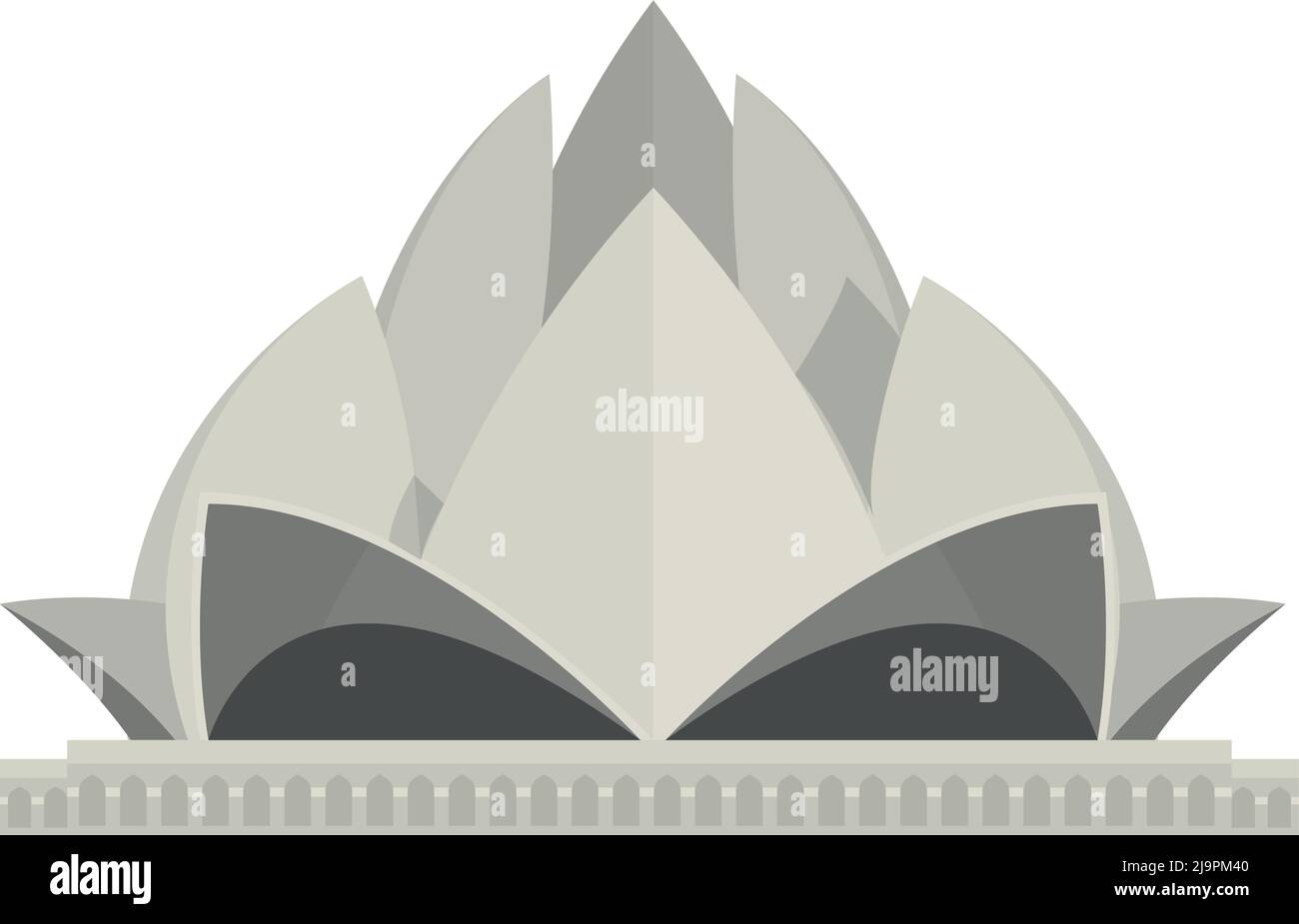 indian lotus temple Stock Vector Image & Art - Alamy