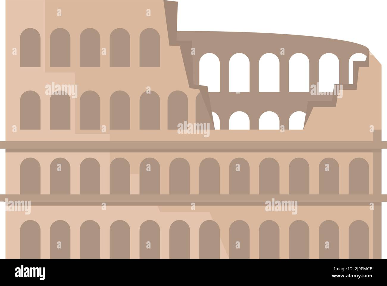 colosseum of ancient rome icon Stock Vector Image & Art - Alamy