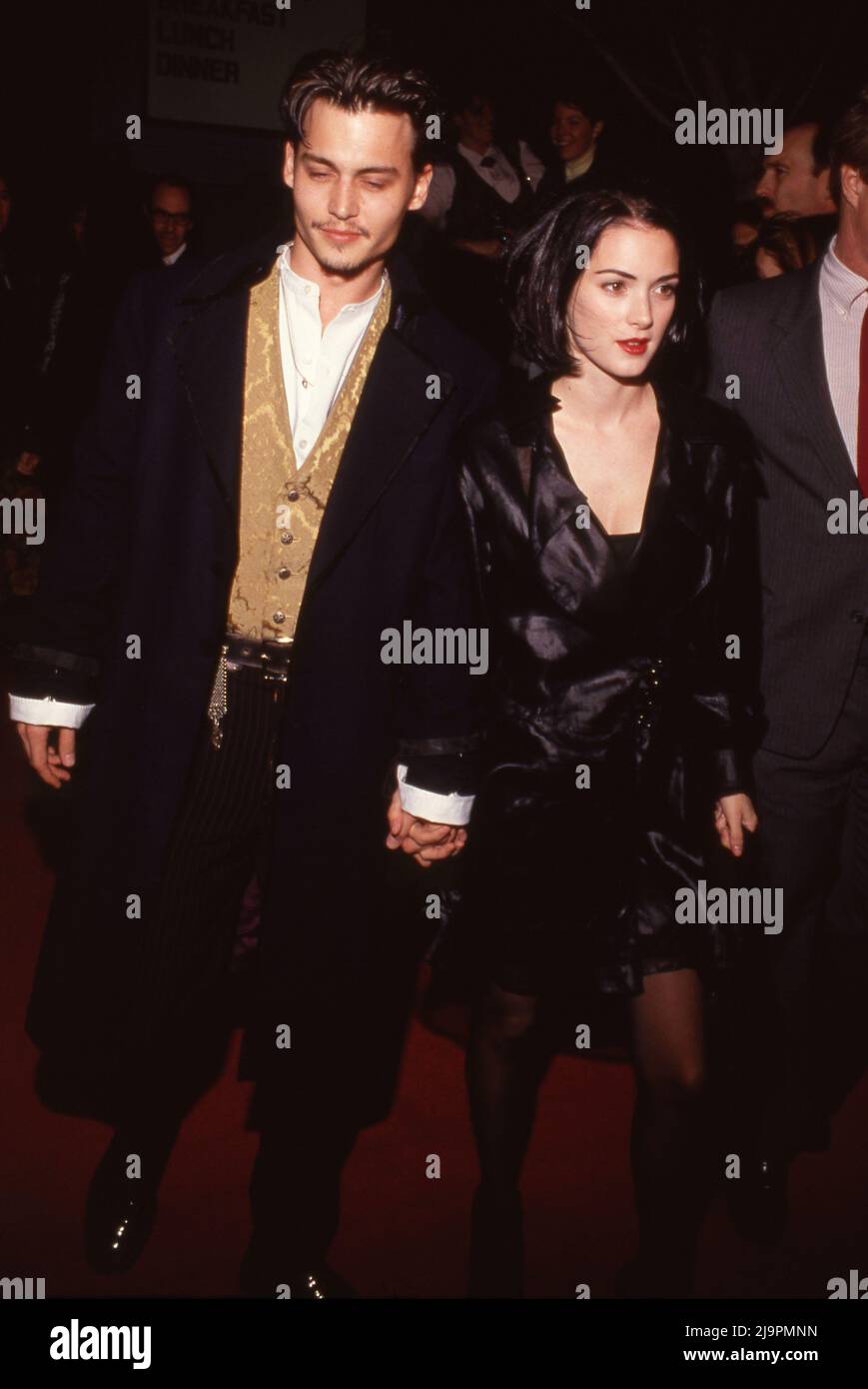 Johnny Depp And Winona Ryder Edward Scissorhands