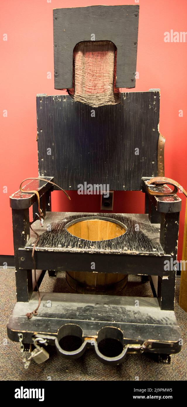 St. Joseph, Missouri, USA. 24th May, 2022. The Glore Psychiatric Museum ...