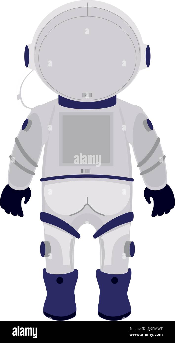 back view space astronaut Stock Vector Image & Art - Alamy