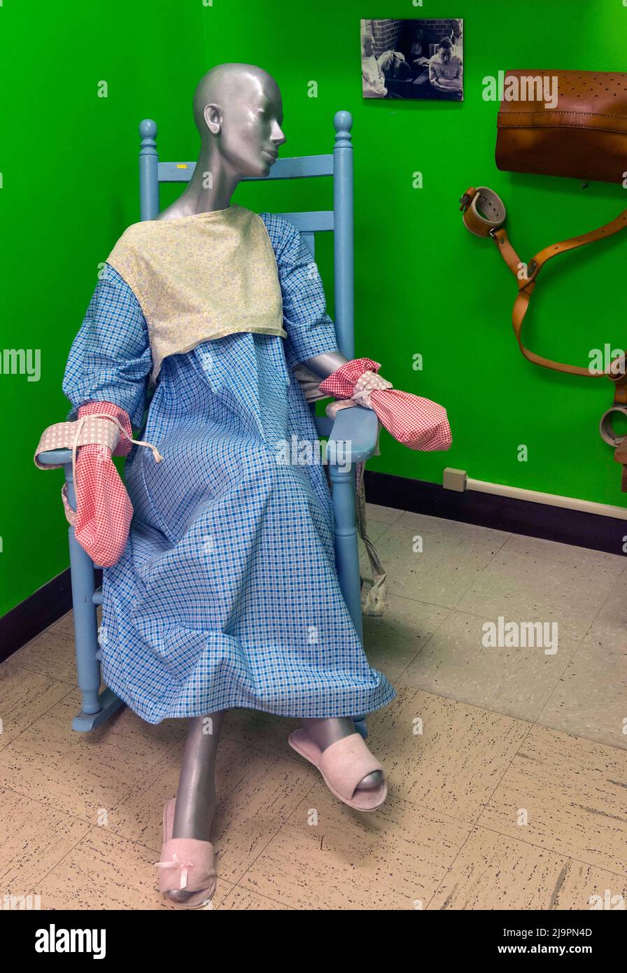 St. Joseph, Missouri, USA. 24th May, 2022. The Glore Psychiatric Museum ...