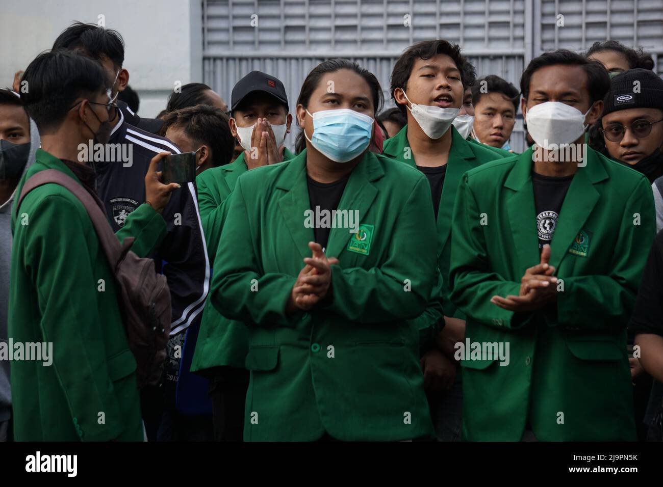 Kediri, East Java, Indonesia - April 18th, 2022 : Indonesian students ...