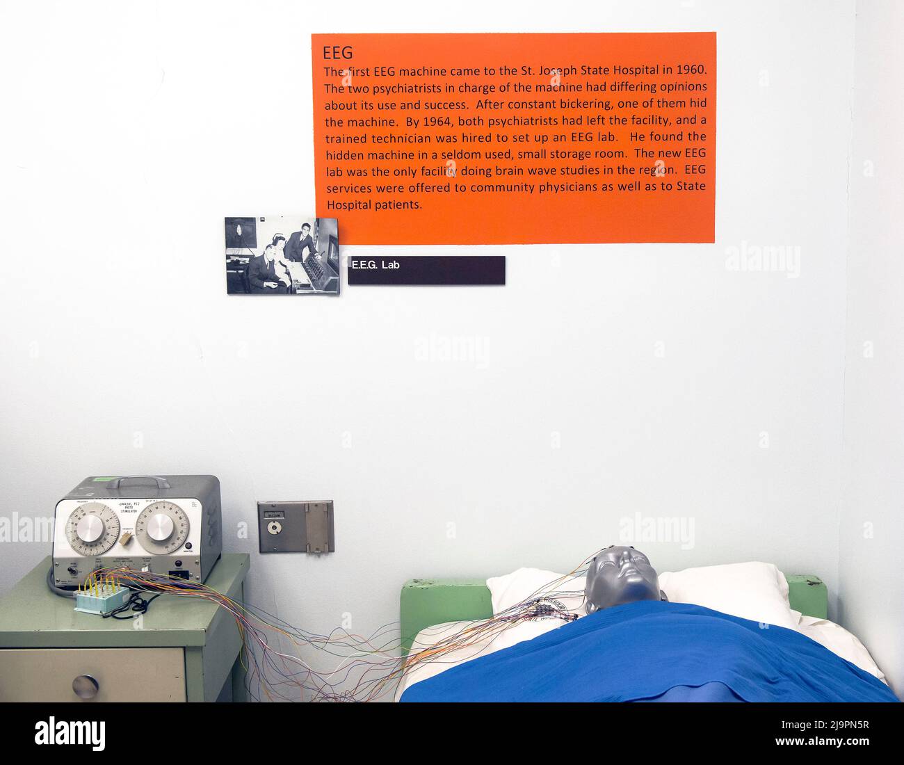 St. Joseph, Missouri, USA. 24th May, 2022. The Glore Psychiatric Museum ...