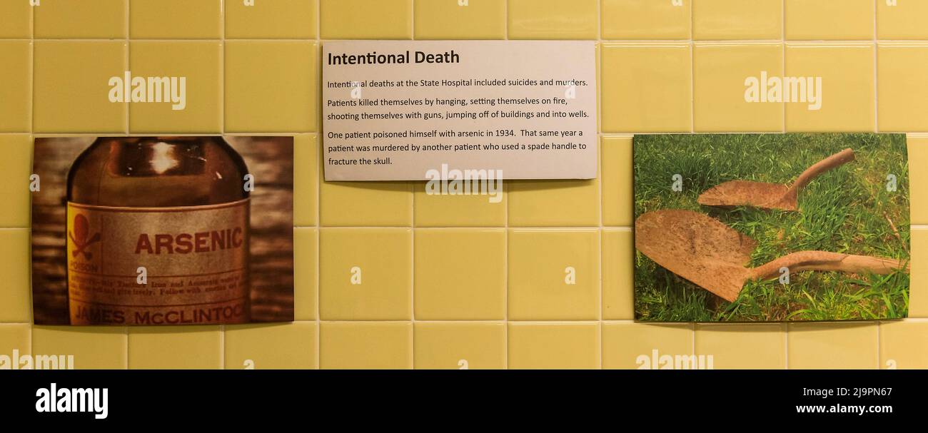 St. Joseph, Missouri, USA. 24th May, 2022. The Glore Psychiatric Museum ...